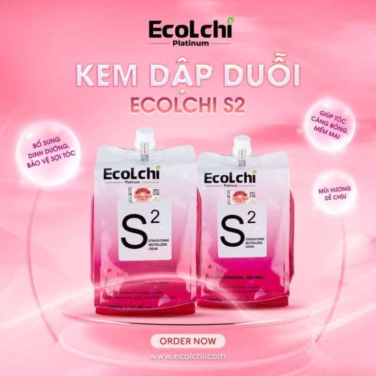 Kem dập duỗi Ecolchi S2 - Mỹ phẩm tóc chính hãng